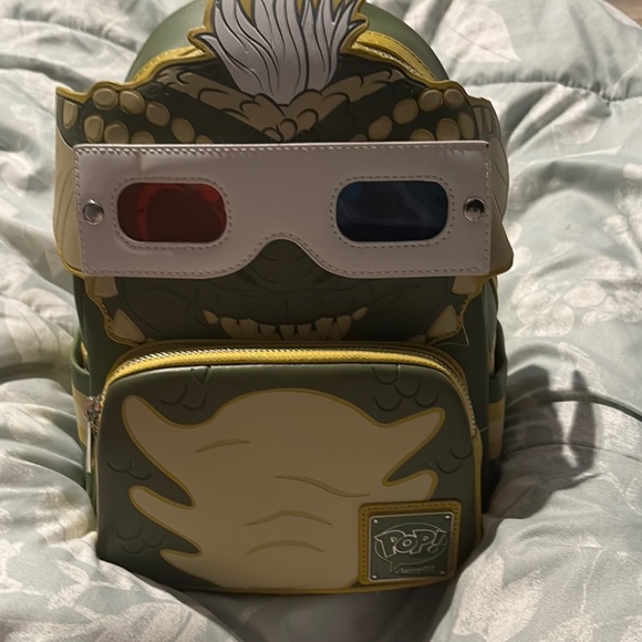 pop | Bags | Pop Green And Yellow Character Backpack | Poshmark